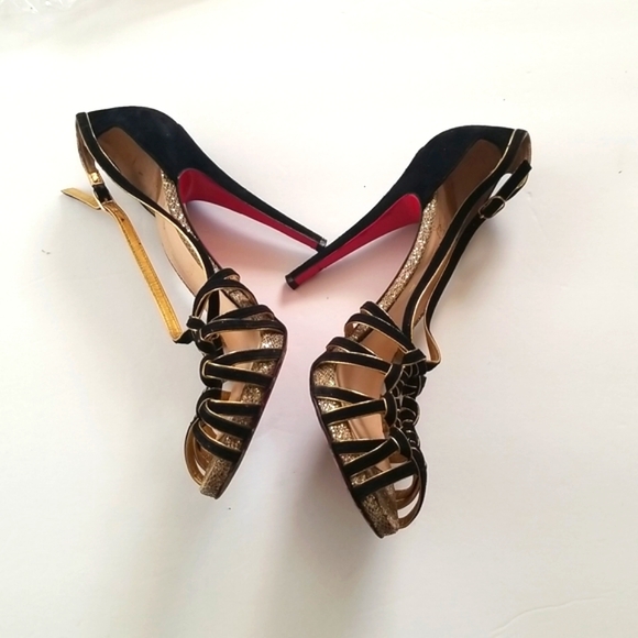 Christian Louboutin | Shoes | Christian Louboutin Mignons Leather Suede ...